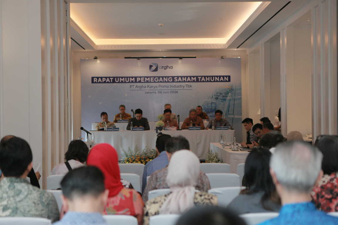 Argha Menggelar Rapat Umum Pemegang Saham Tahunan 2024 - PT Argha Karya Prima Industry Tbk